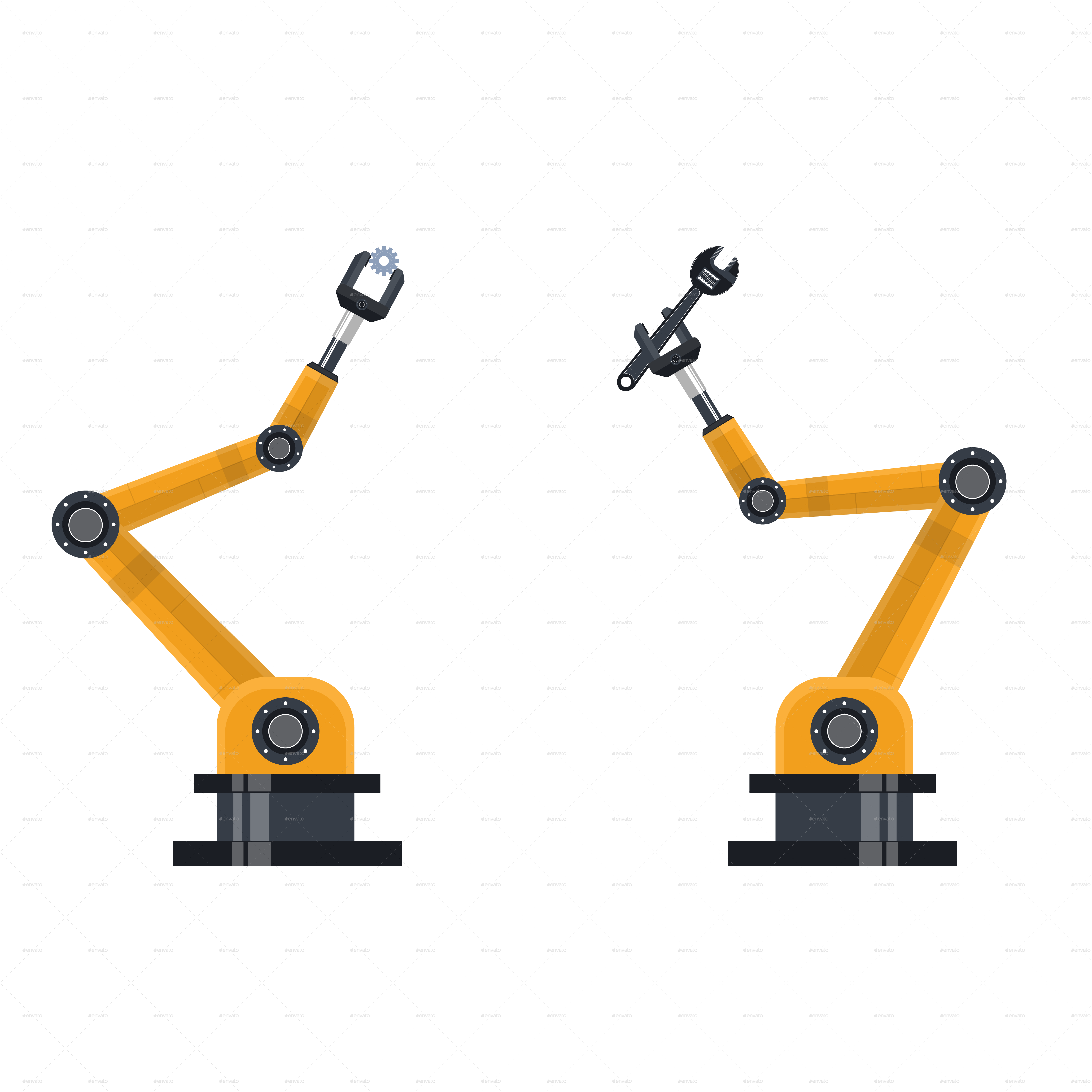 Robot, Vectors | GraphicRiver