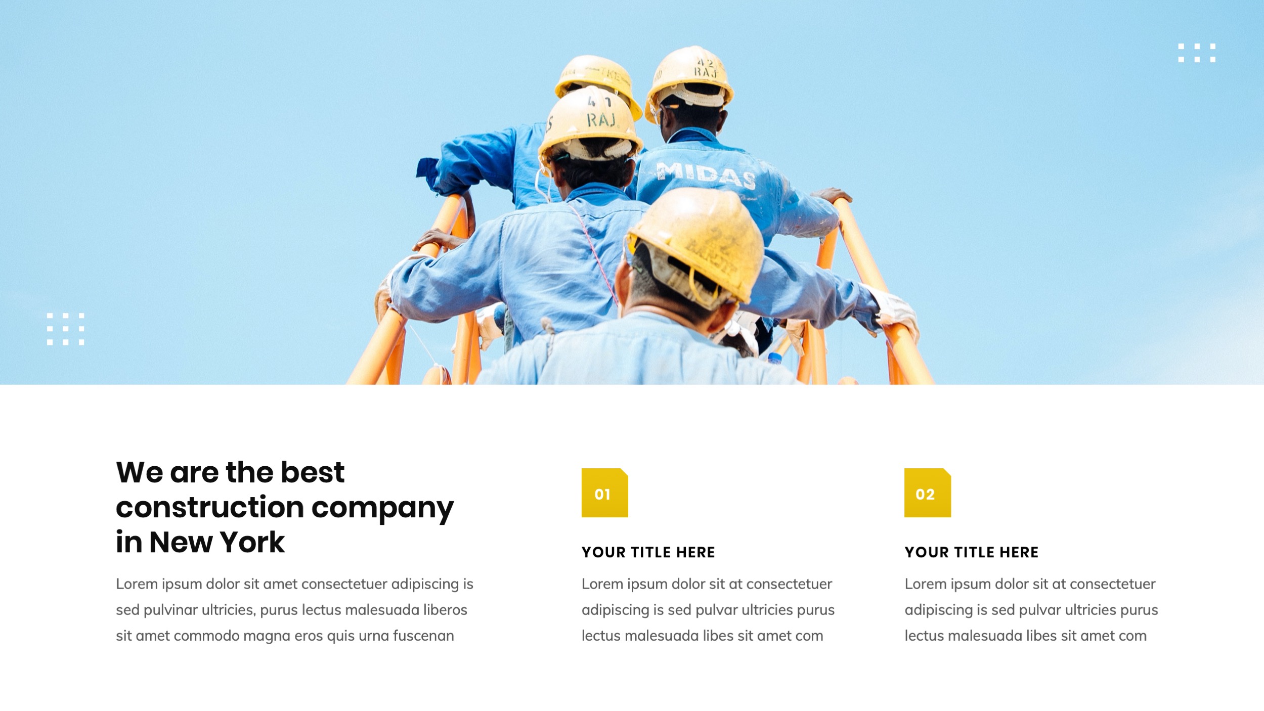 Buildzone - Construction & Building Keynote Template by Graphue | GraphicRiver