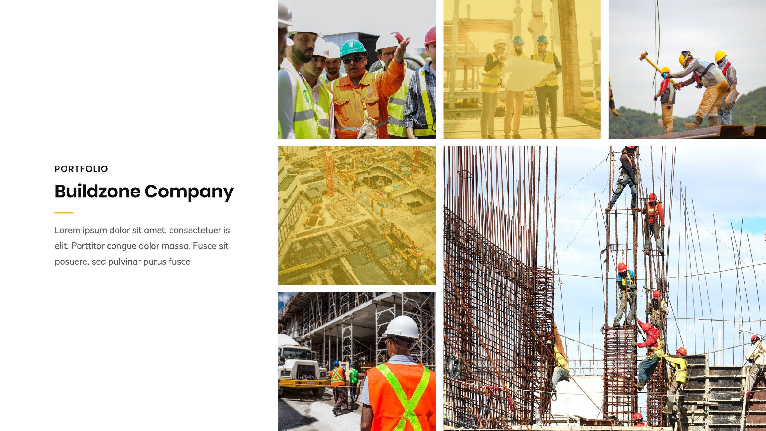 Buildzone - Construction & Building Keynote Template by Graphue | GraphicRiver