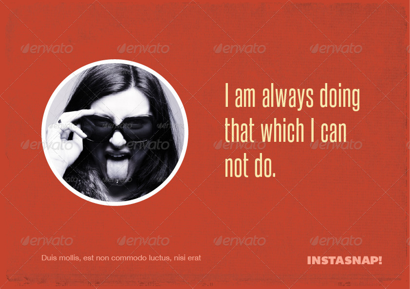 Instasnap - Photo Album or Folio Template, Print Templates | GraphicRiver