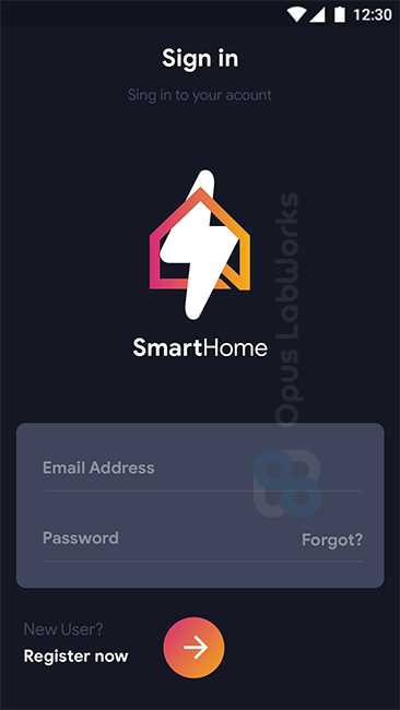 Smart Home Android App + Smart Home iOS App Template | HTML + Css IONIC ...