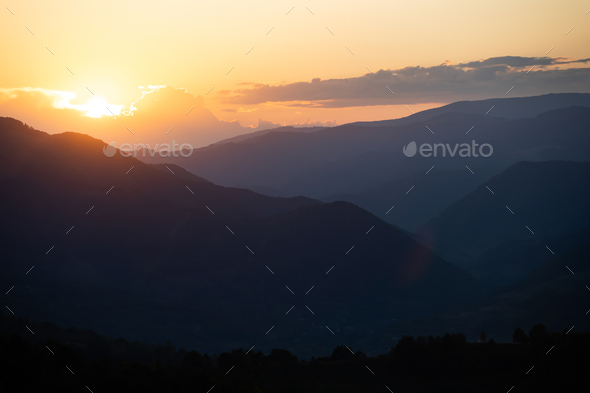Sunset in Transylvania. Stock Photo by erika8213 | PhotoDune