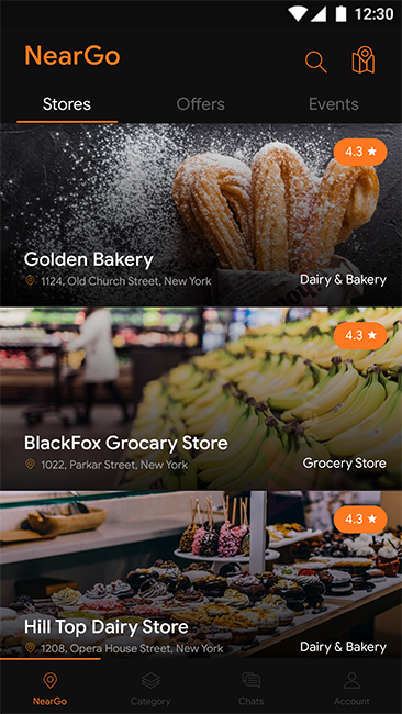 4 App Template| NearBy Places App Nearby Events App| Place finder app ...