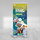 Solar Energy Roll Up Banner, Print Templates | GraphicRiver