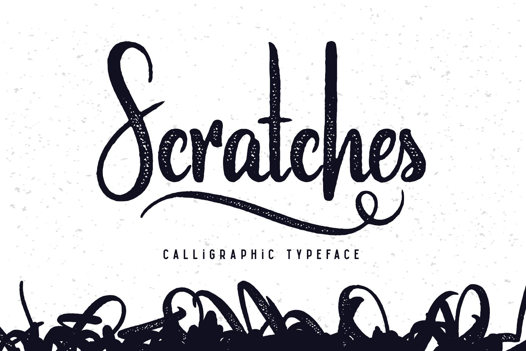 Scratches Calligraphic Font, Fonts | GraphicRiver