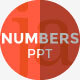 Business Numbers PowerPoint Presentation Template, Presentation Templates