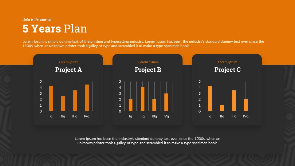 Business Numbers PowerPoint Presentation Template, Presentation Templates