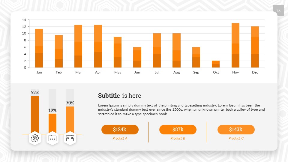 Business Numbers PowerPoint Presentation Template by SanaNik | GraphicRiver