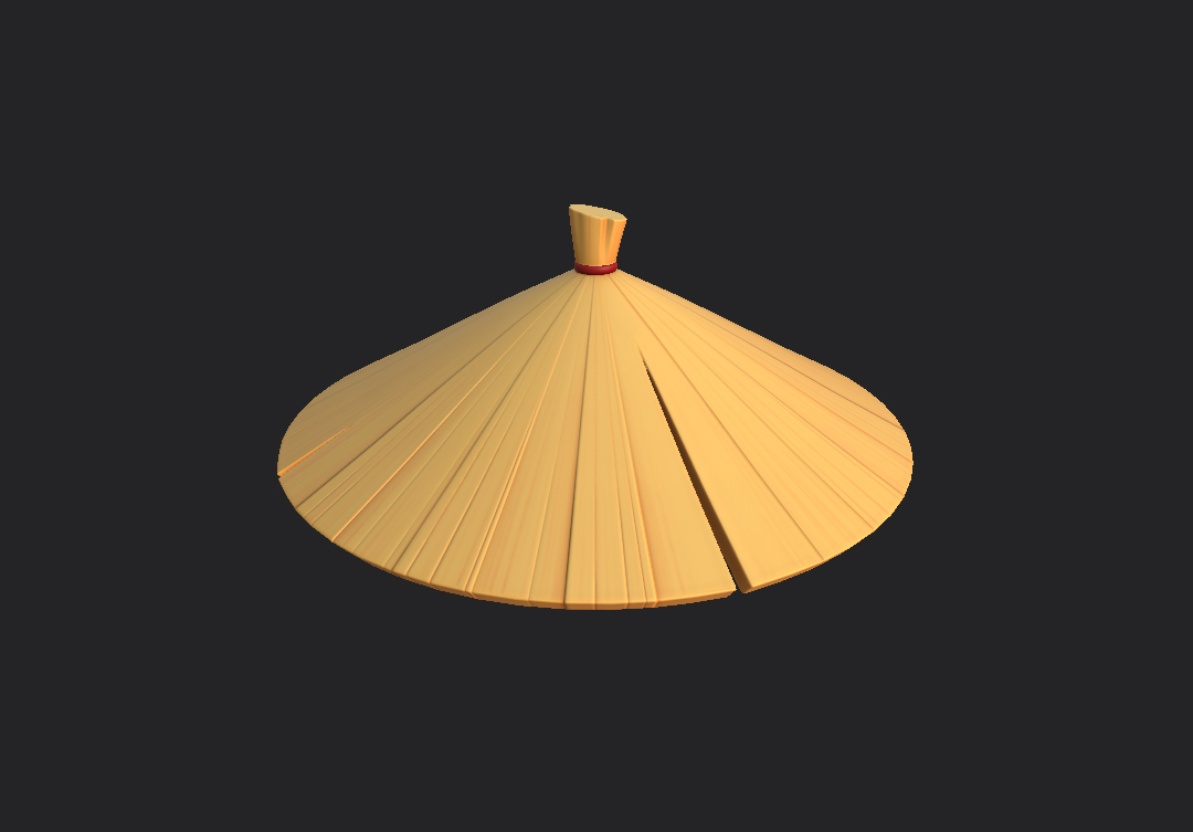 Chinese Conical Hat by BariaCG | 3DOcean