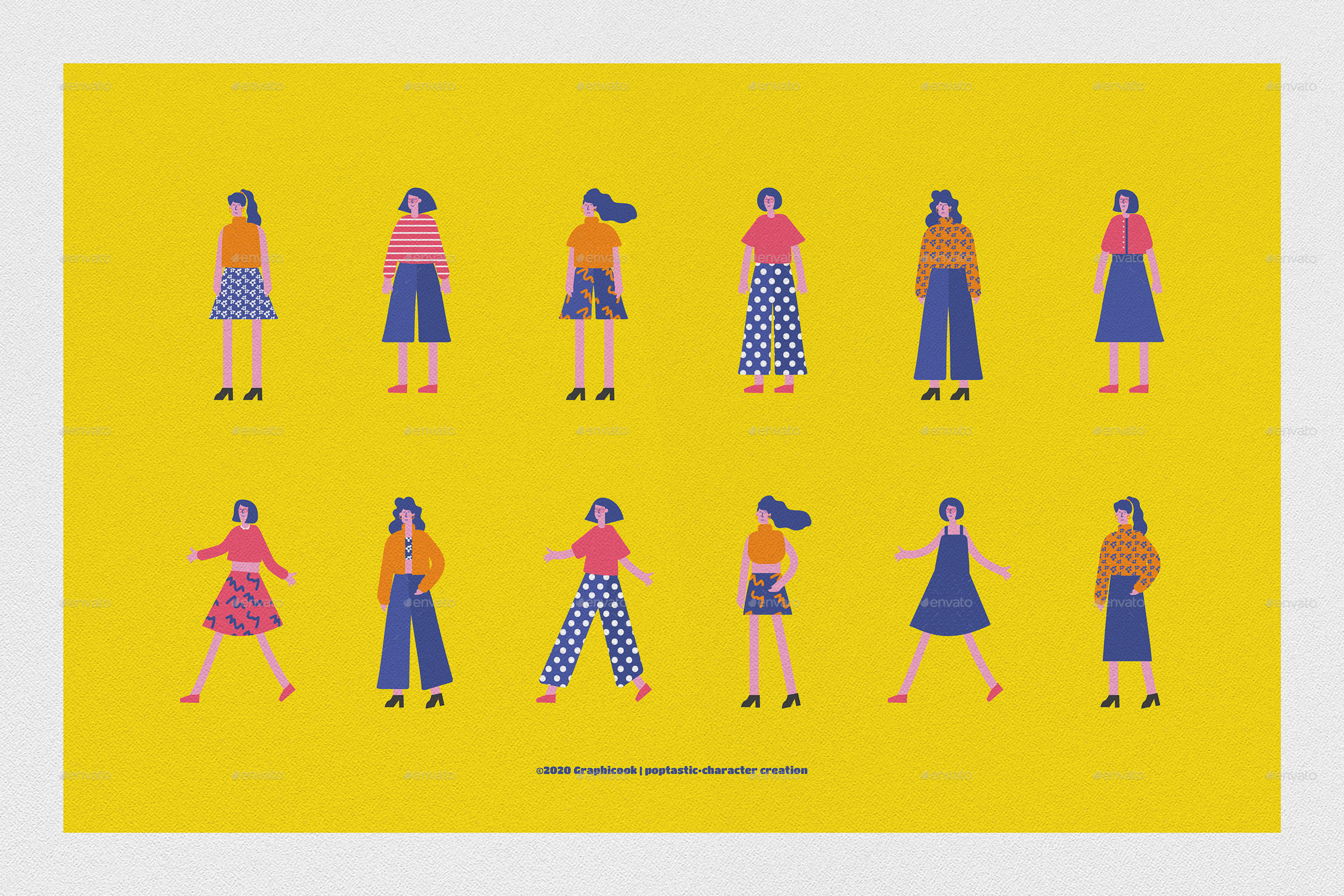 Poptastic Character Creation, Graphics | GraphicRiver