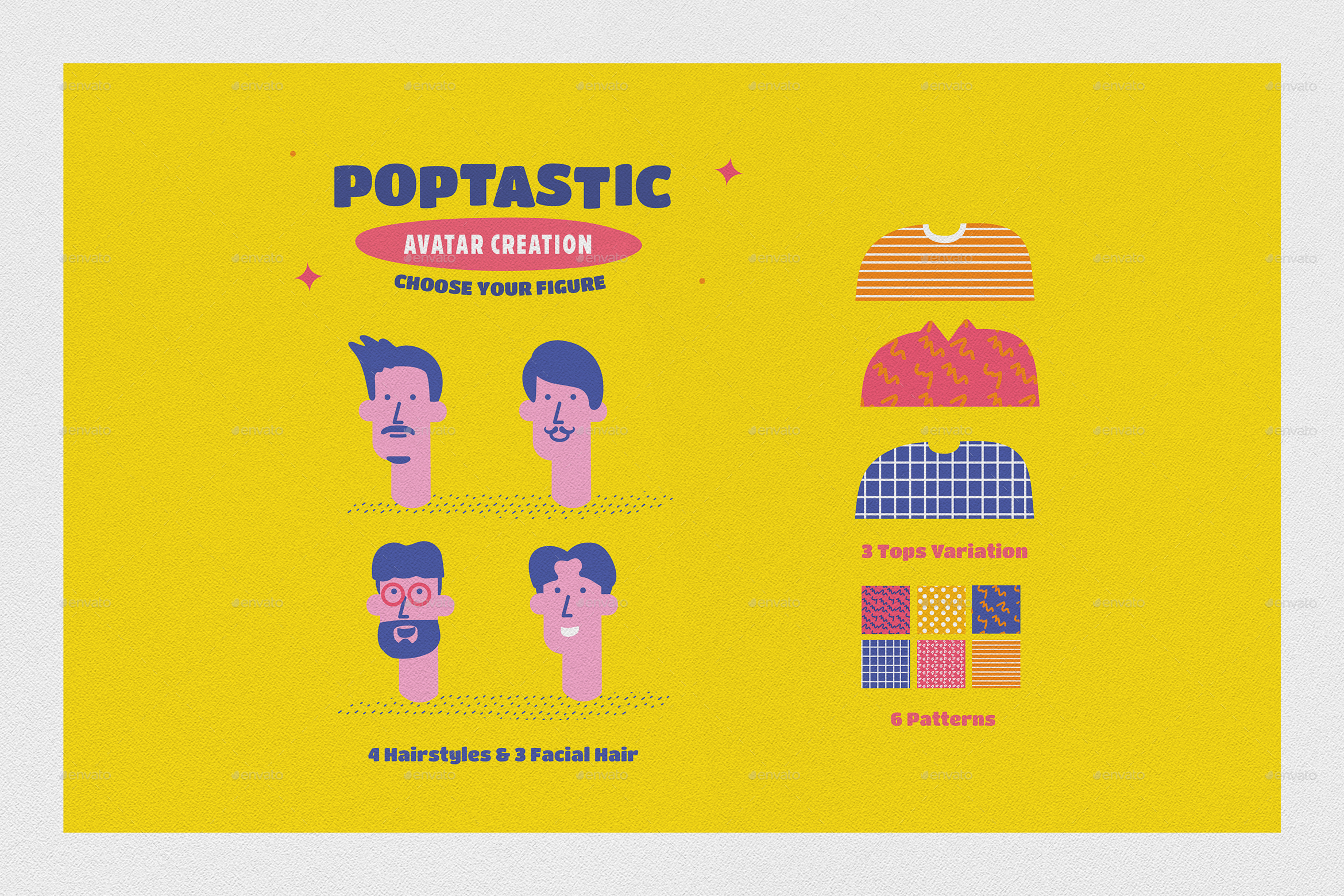 Poptastic Character Creation, Graphics | GraphicRiver