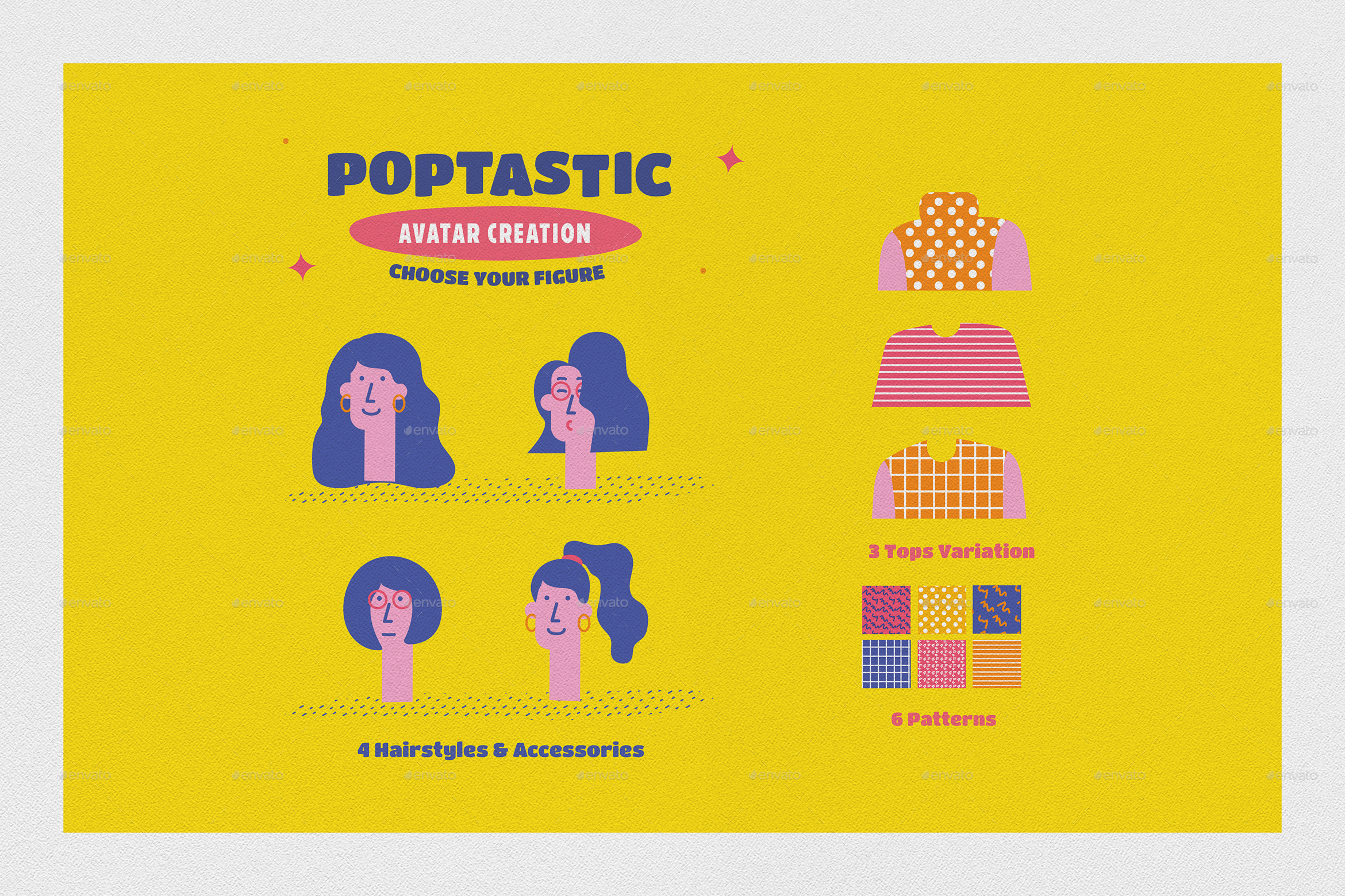 Poptastic Character Creation, Graphics | GraphicRiver