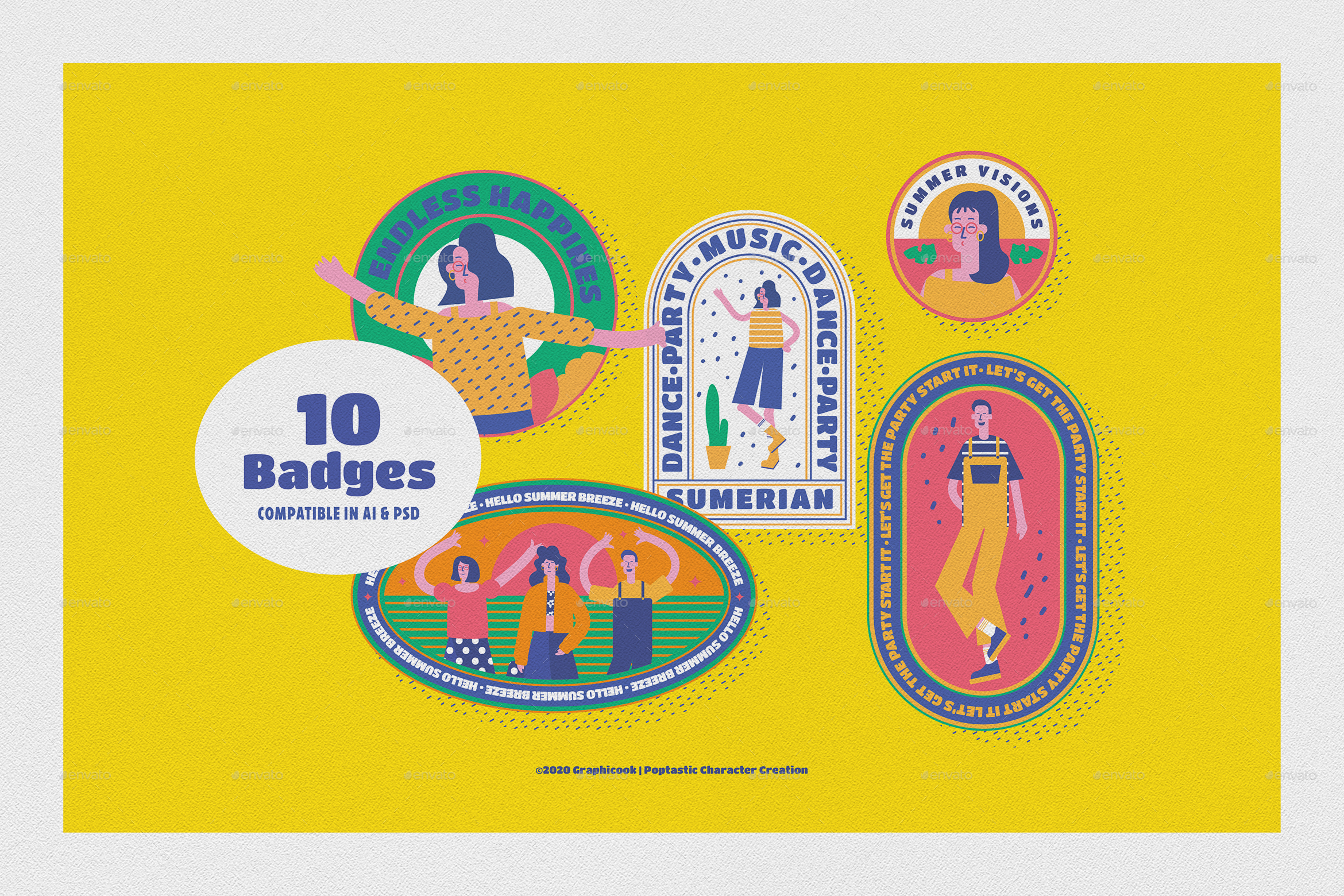 Poptastic Character Creation, Graphics | GraphicRiver