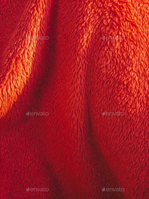 Red blanket texture on the sunlight Stock Photo by rubenchase | PhotoDune