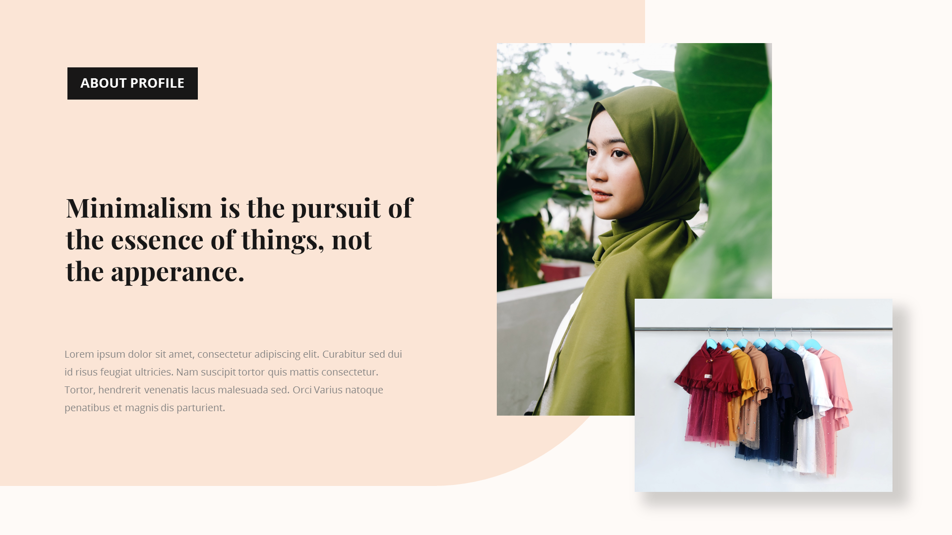 Boutique - Modern Fashion Google Slides Templates, Presentation Templates