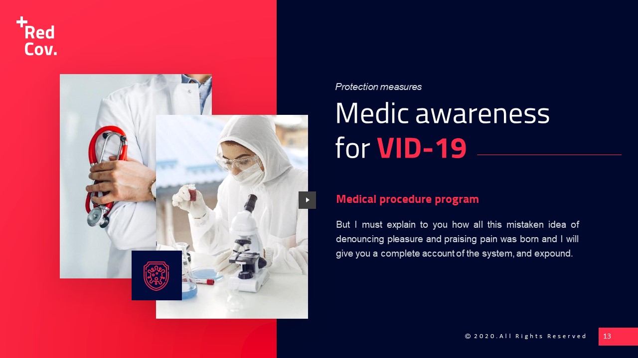 Redcov+ Corona Virus Powerpoint Presentation Template Fully Animated ...