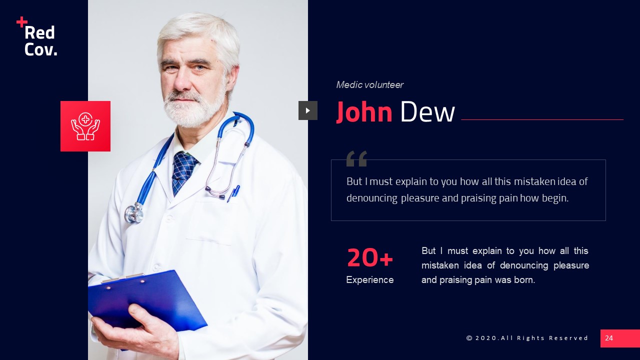 Redcov+ Corona Virus Powerpoint Presentation Template Fully Animated ...