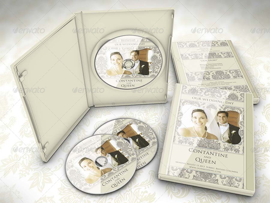 5 Wedding DVD, Print Templates | GraphicRiver