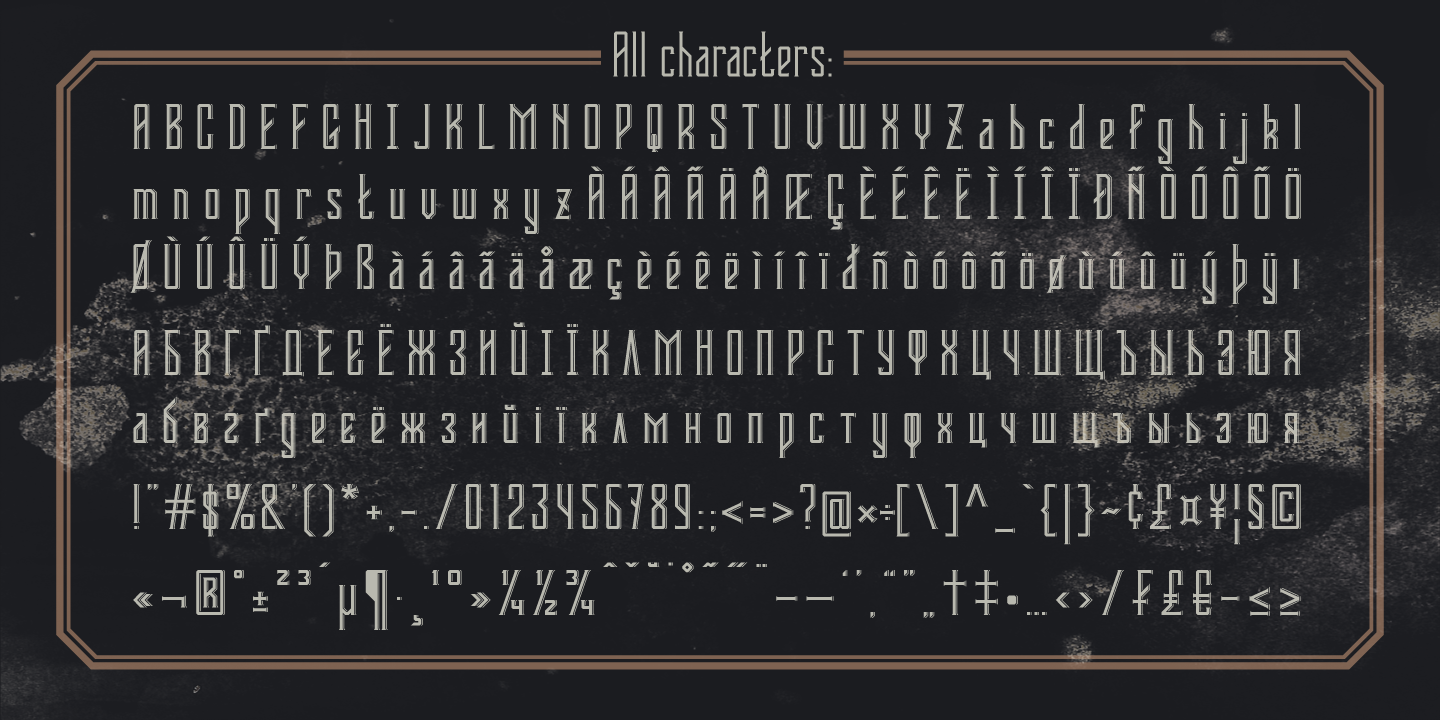 Bootleggers font, Fonts | GraphicRiver