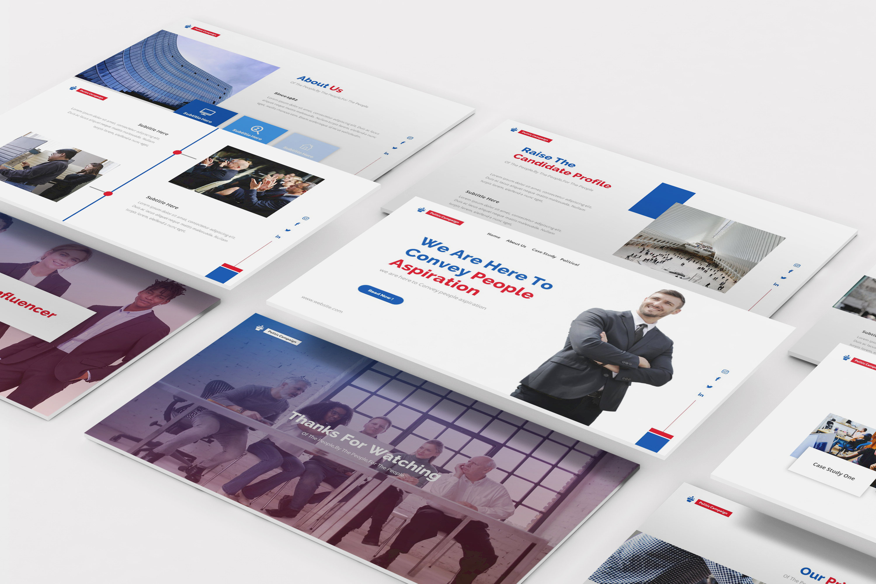 Political Party Powerpoint Template, Presentation Templates | GraphicRiver
