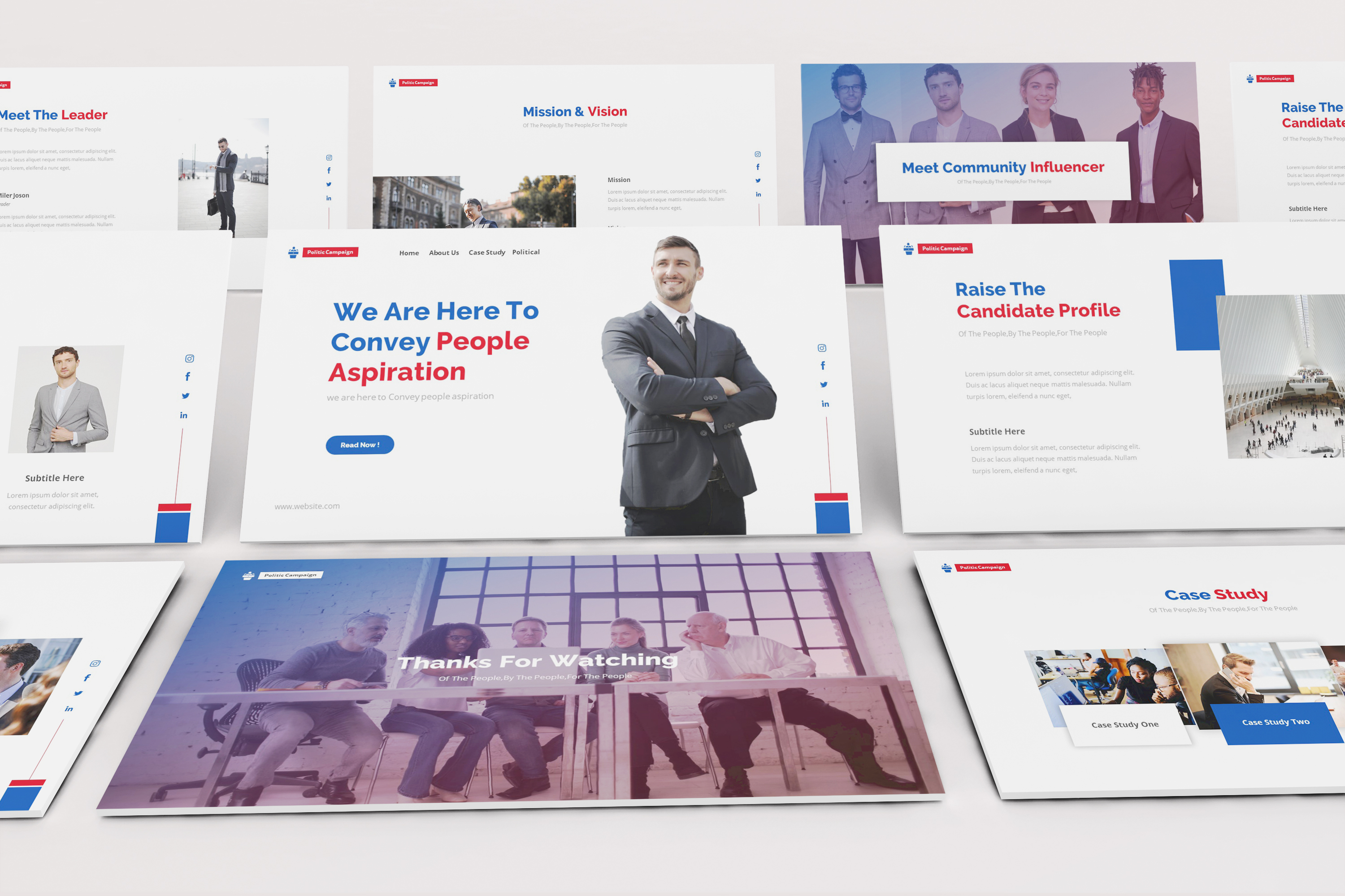 Political Party Powerpoint Template, Presentation Templates | GraphicRiver