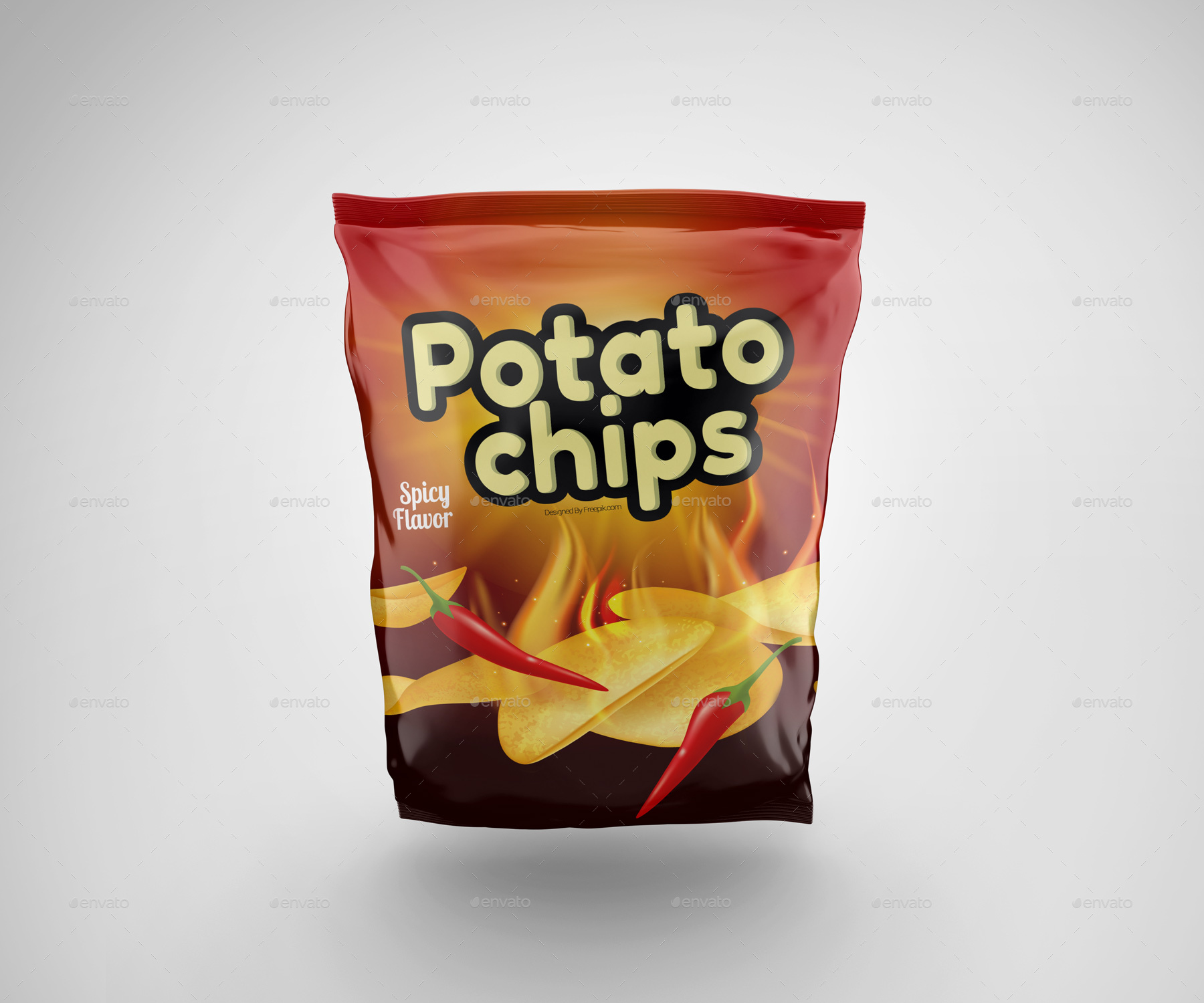 Snack Bag Mockup, Graphics | GraphicRiver
