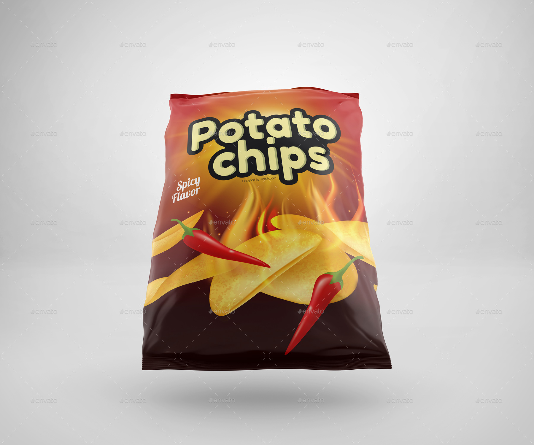 Snack Bag Mockup, Graphics | GraphicRiver