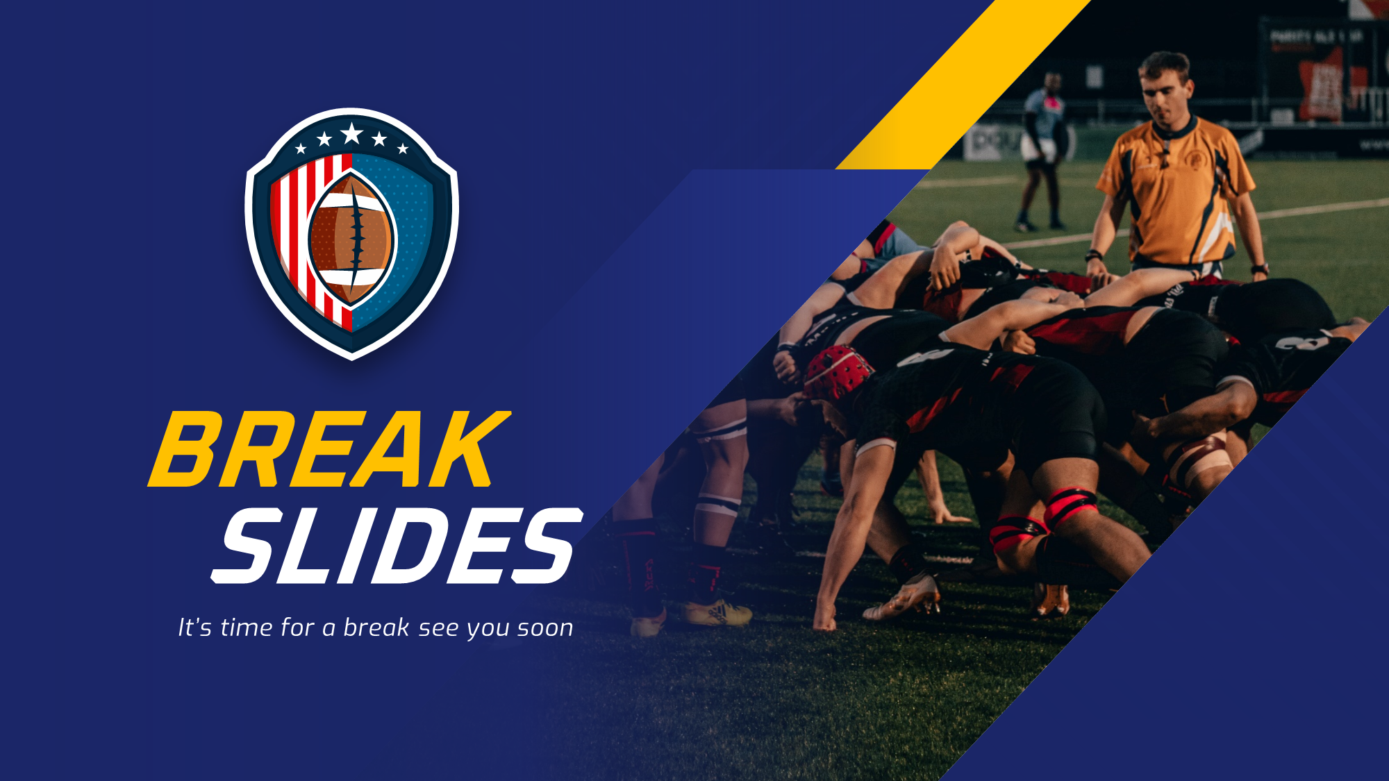 Proplay - American Football Sport Google Slide Template, Presentation ...