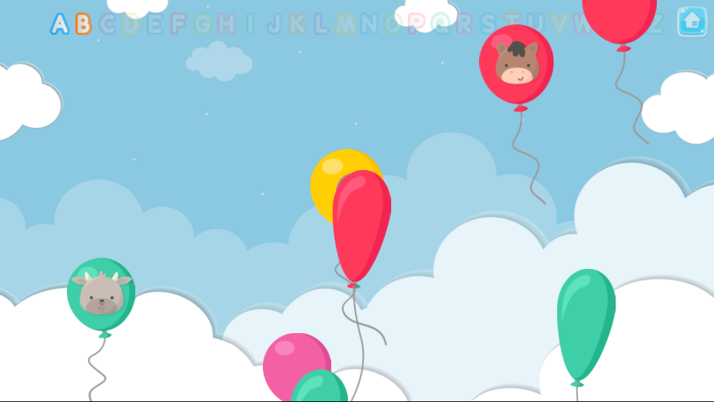 Balloon Alphabet -HTML5 Game (CAPX) by NoobGames | CodeCanyon
