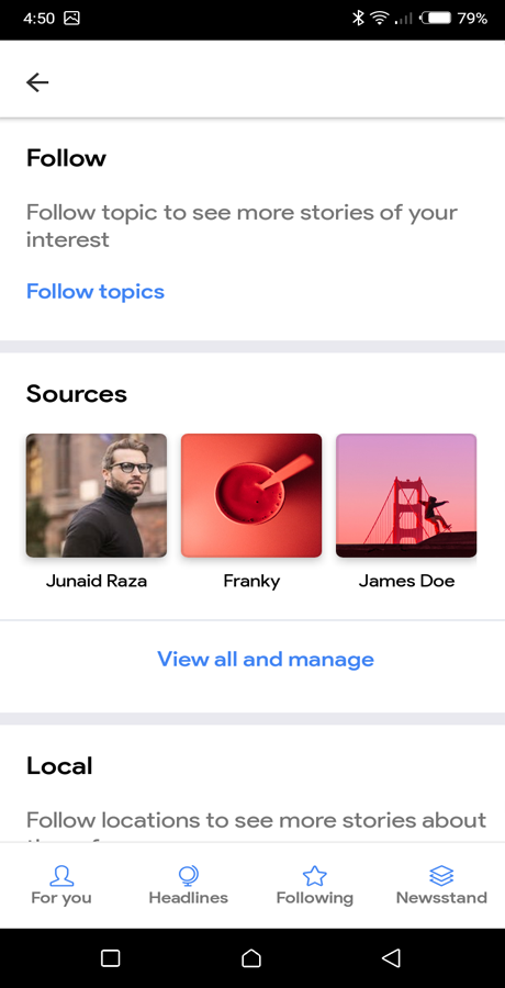 Blog app UI React Native by DotJS | CodeCanyon