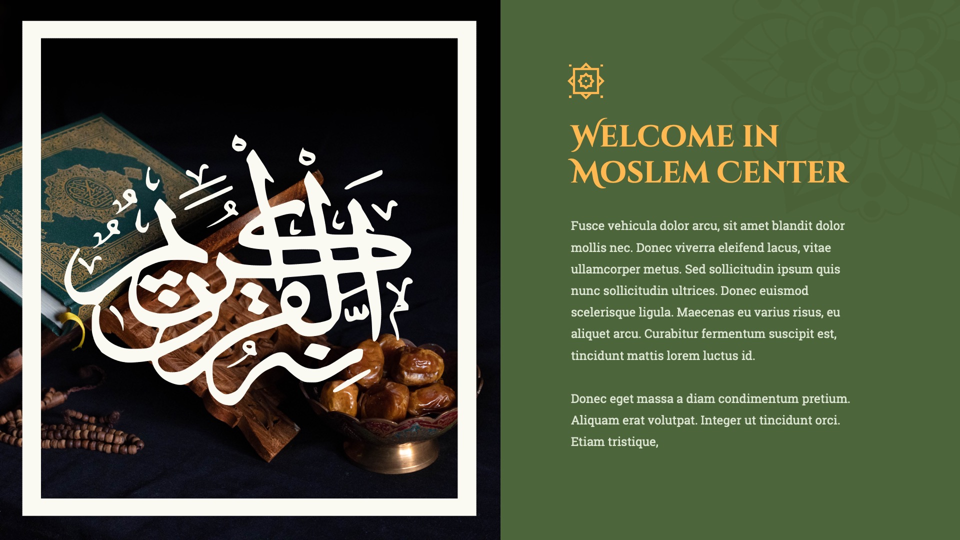 MOSLEM - Islamic Powerpoint Template, Presentation Templates | GraphicRiver