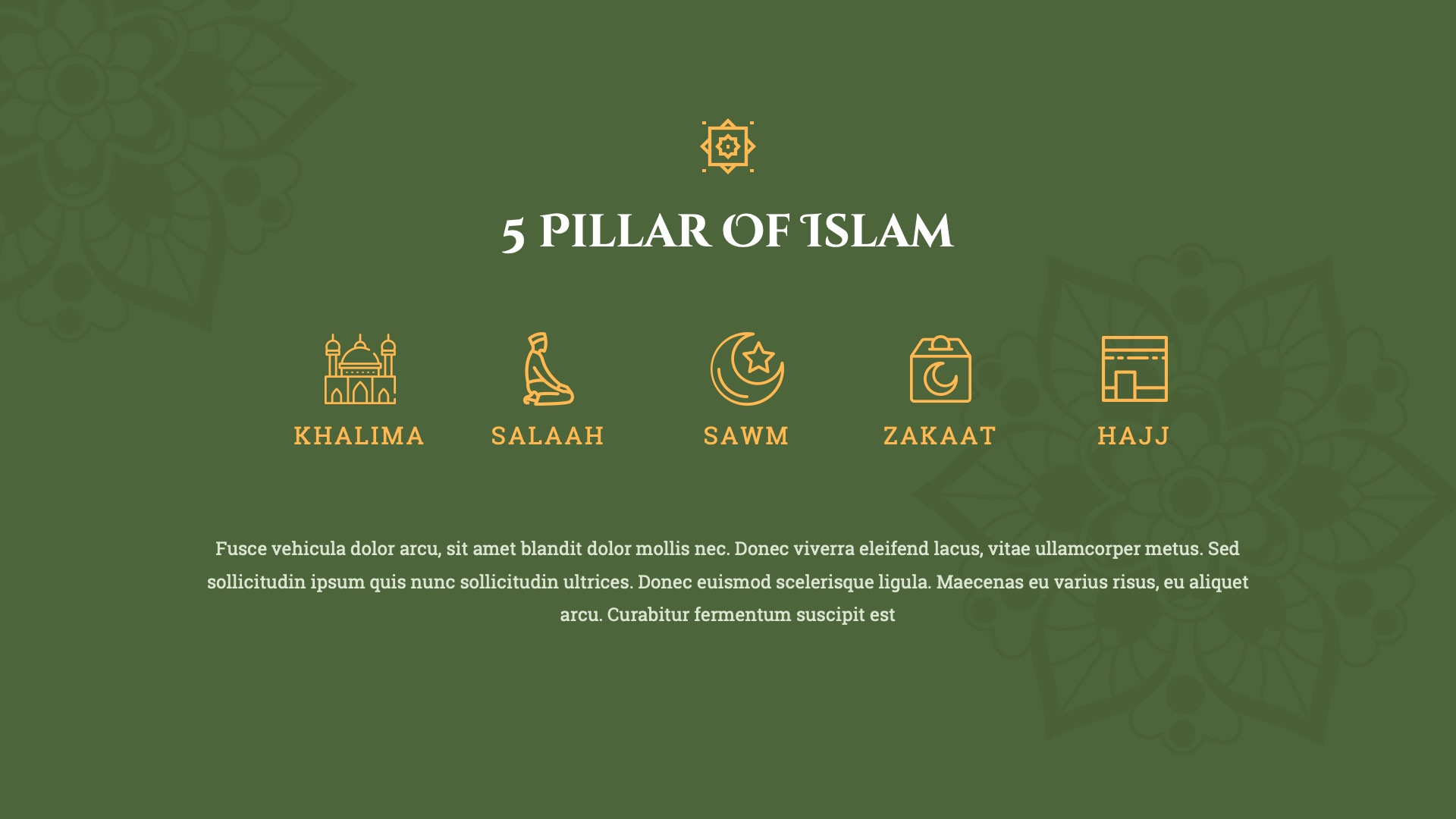 MOSLEM - Islamic Google Slides Template, Presentation Templates ...