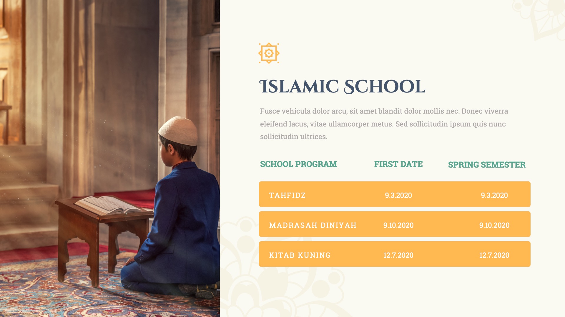 MOSLEM - Islamic Google Slides Template, Presentation Templates ...