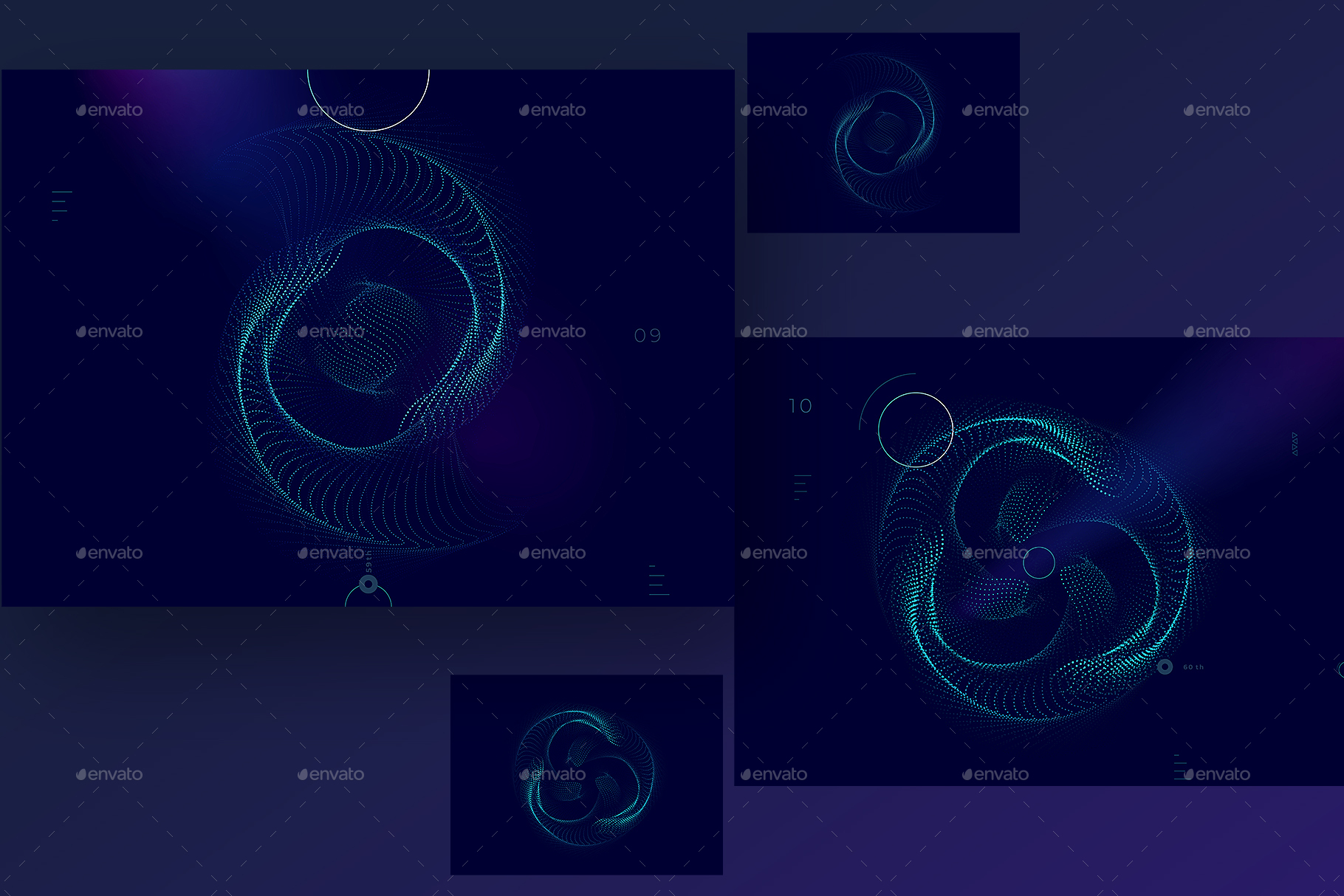 Particle Backgrounds vol 6, Graphics | GraphicRiver