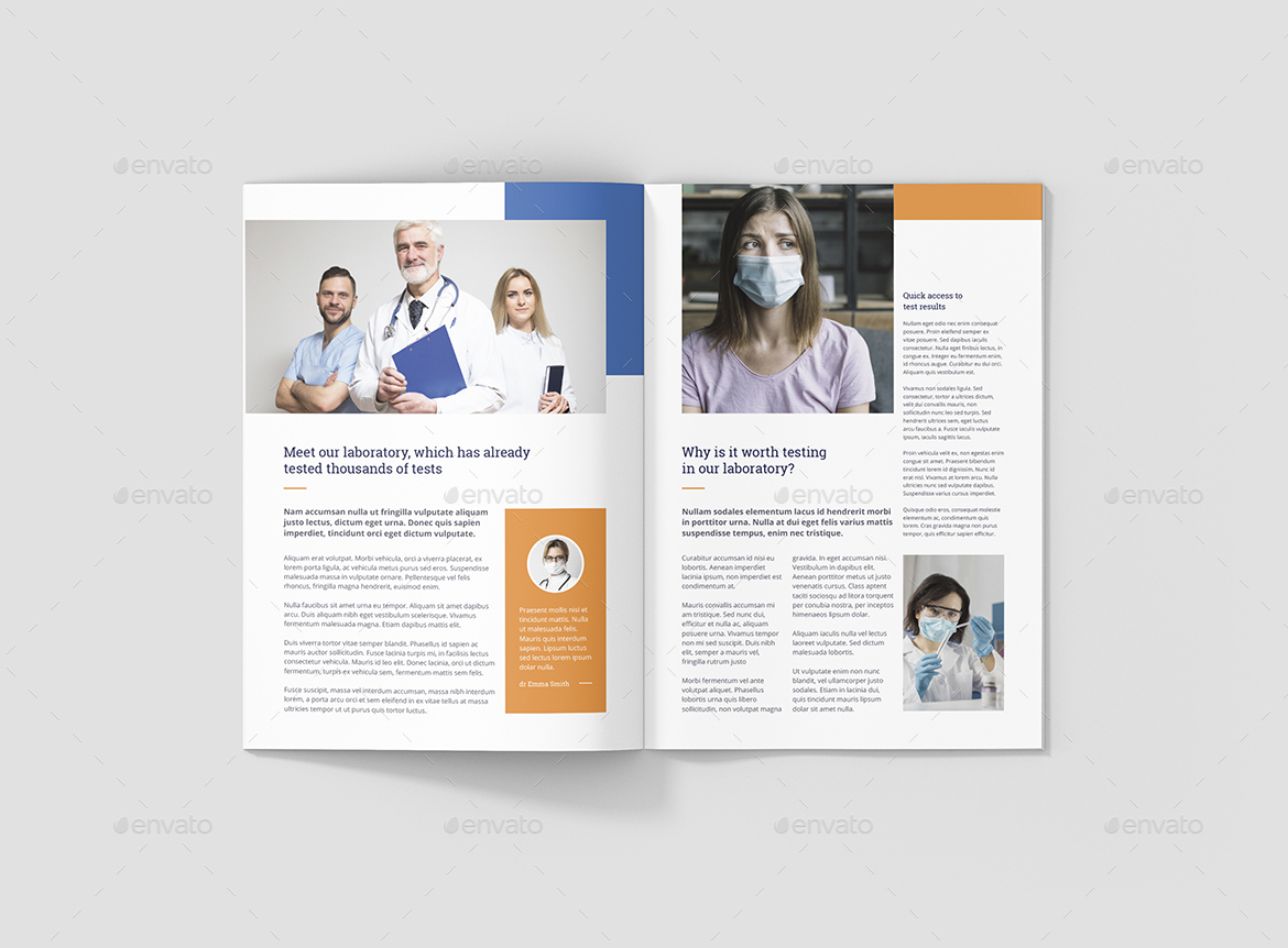 Medical Business Newsletter, Print Templates | GraphicRiver