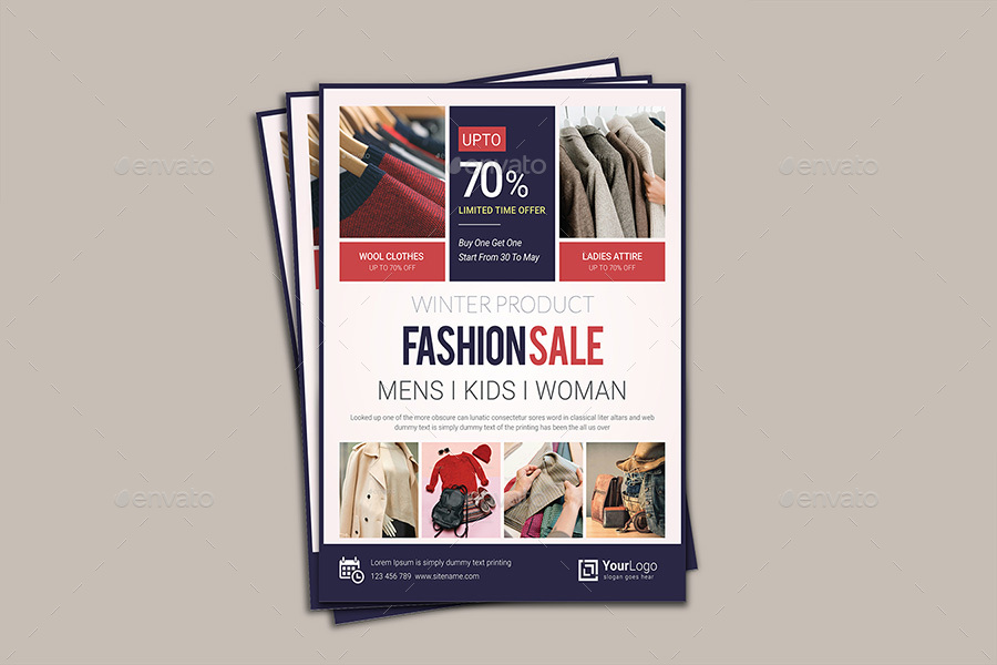 Product Promotional Flyer, Print Templates | GraphicRiver