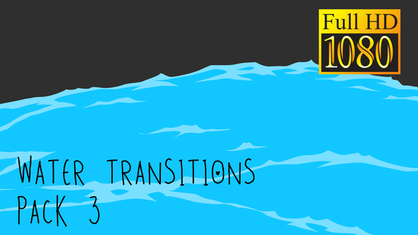 Water Transitions Pack 3, Motion Graphics | VideoHive
