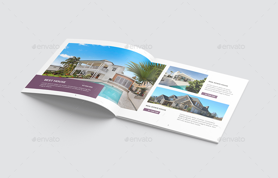 Real Estate Catalog, Print Templates | GraphicRiver