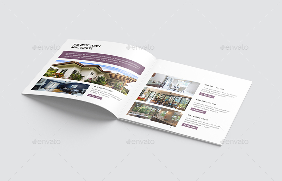 Real Estate Catalog, Print Templates | GraphicRiver