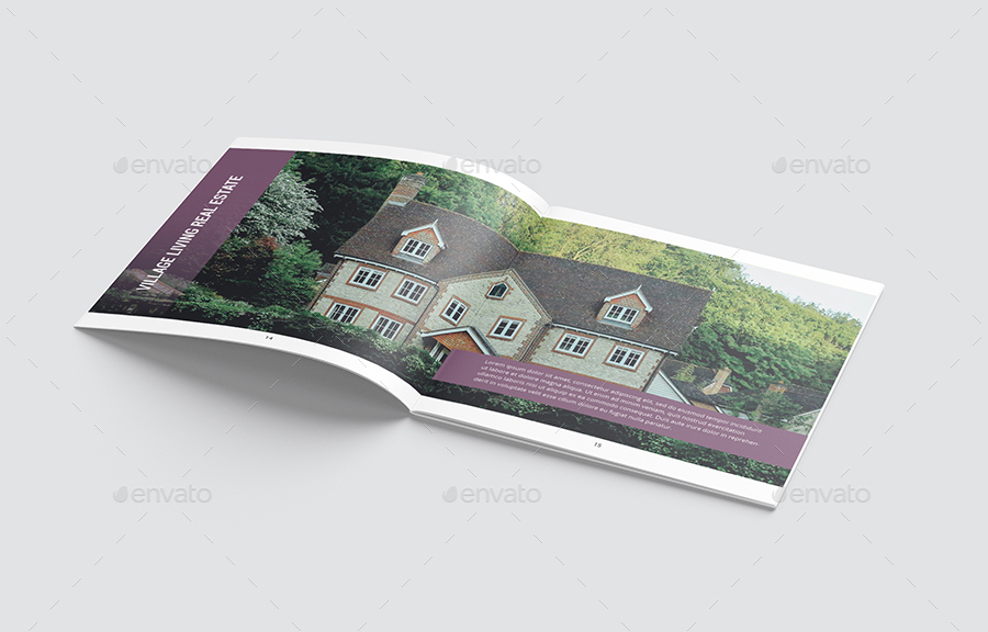 Real Estate Catalog, Print Templates | GraphicRiver