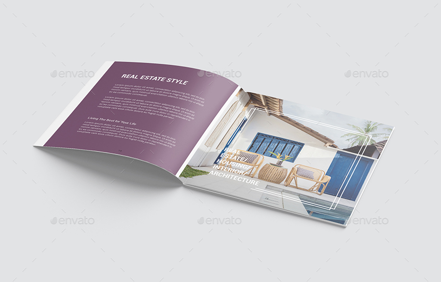 Real Estate Catalog, Print Templates | GraphicRiver