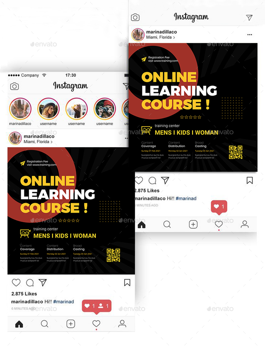 Tutoring Services Flyer & Social Media Post Templates, Print Templates
