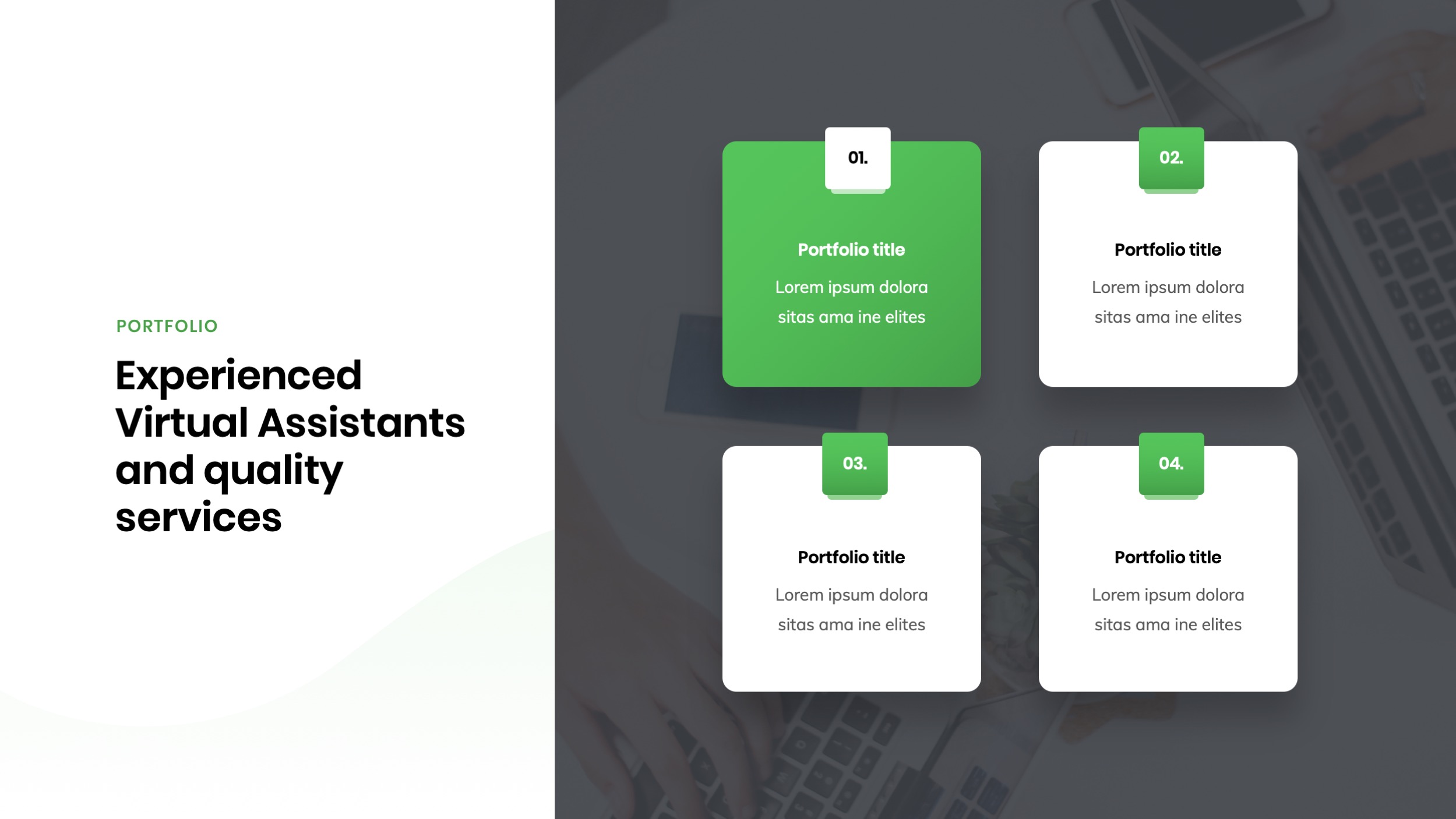 Virtual Assistant Keynote Template Presentation, Presentation Templates