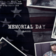 Memorial Day History Timeline Slideshow, After Effects Project Files