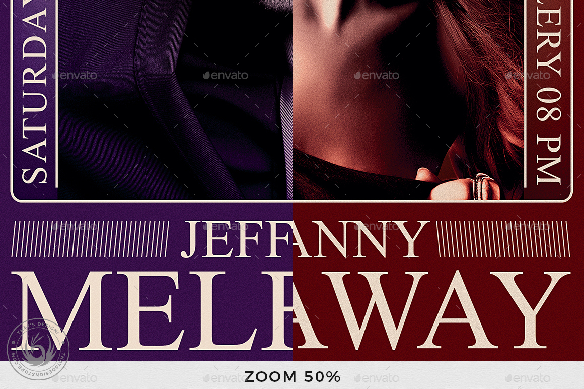 Artist Promotion Flyer Template V1, Print Templates | GraphicRiver