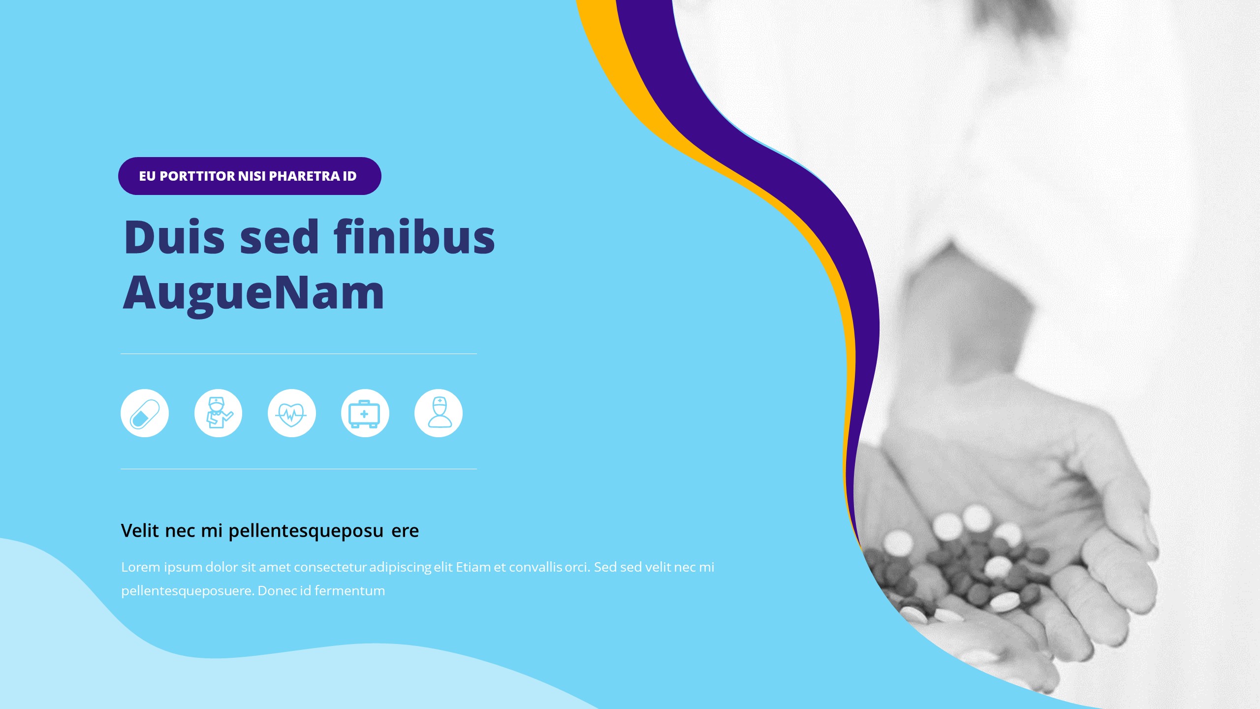 Thr-Covid Medical Keynote Presentation Template, Presentation Templates