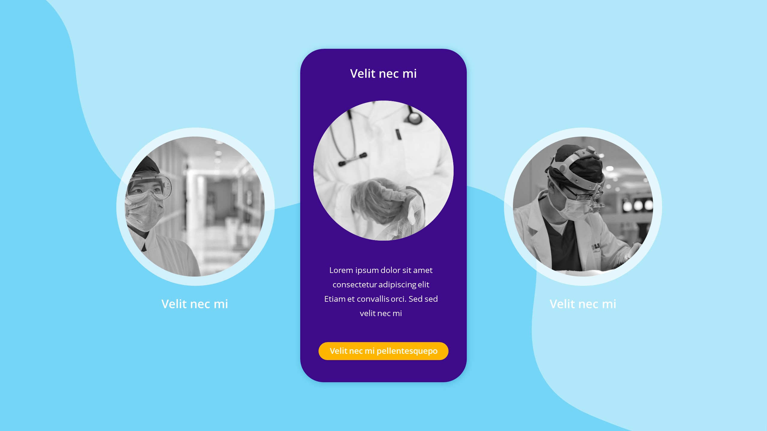 Thr-Covid Medical Keynote Presentation Template, Presentation Templates