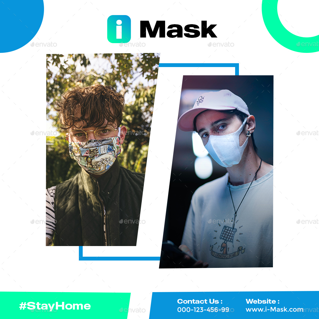 iMask Social Media Pack by Skinnysky | GraphicRiver