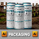 Beer can packaging template - Full wrap, Print Templates | GraphicRiver