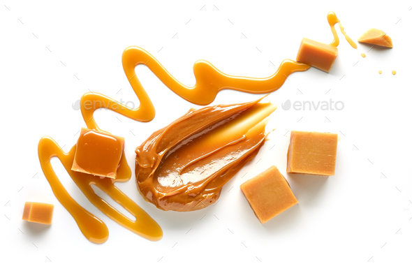 composition of caramel candies Stock Photo by magone | PhotoDune